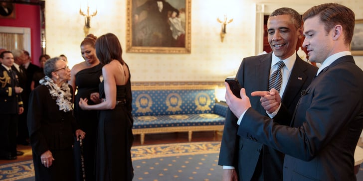 Barack Obama Pictures With Celebrities Popsugar Australia News