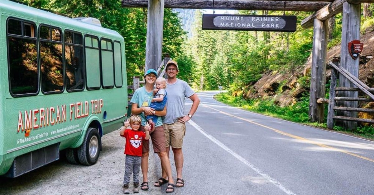 Family Lives in Shuttle Bus to Visit all National Parks | PS Family