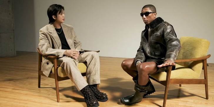 BTS's RM and Pharrell Williams Tease Music Collaborations | POPSUGAR ...