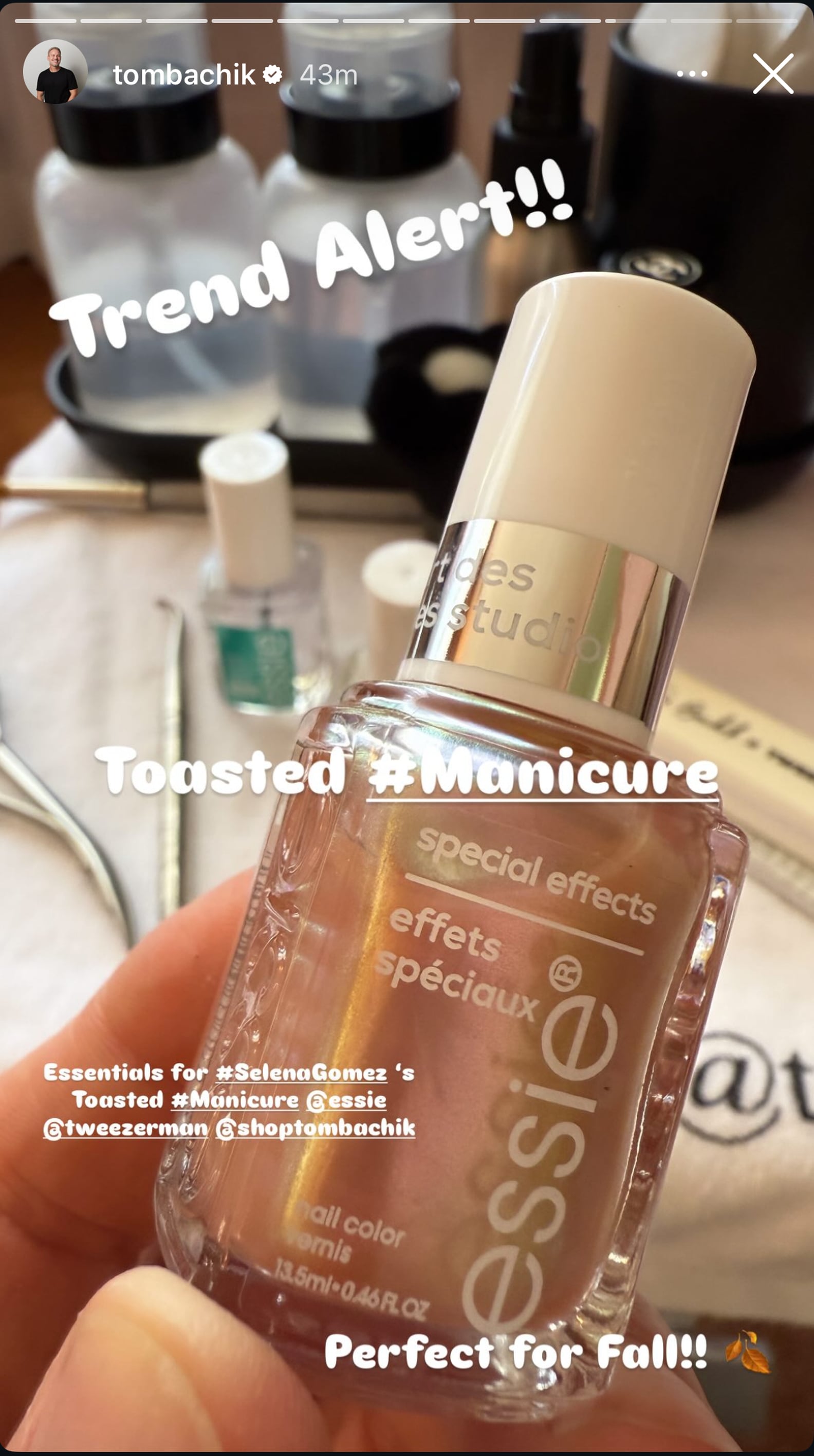 Selena Gomez’s "Toasted Nails Are the Next Fall Trend | PS Beauty