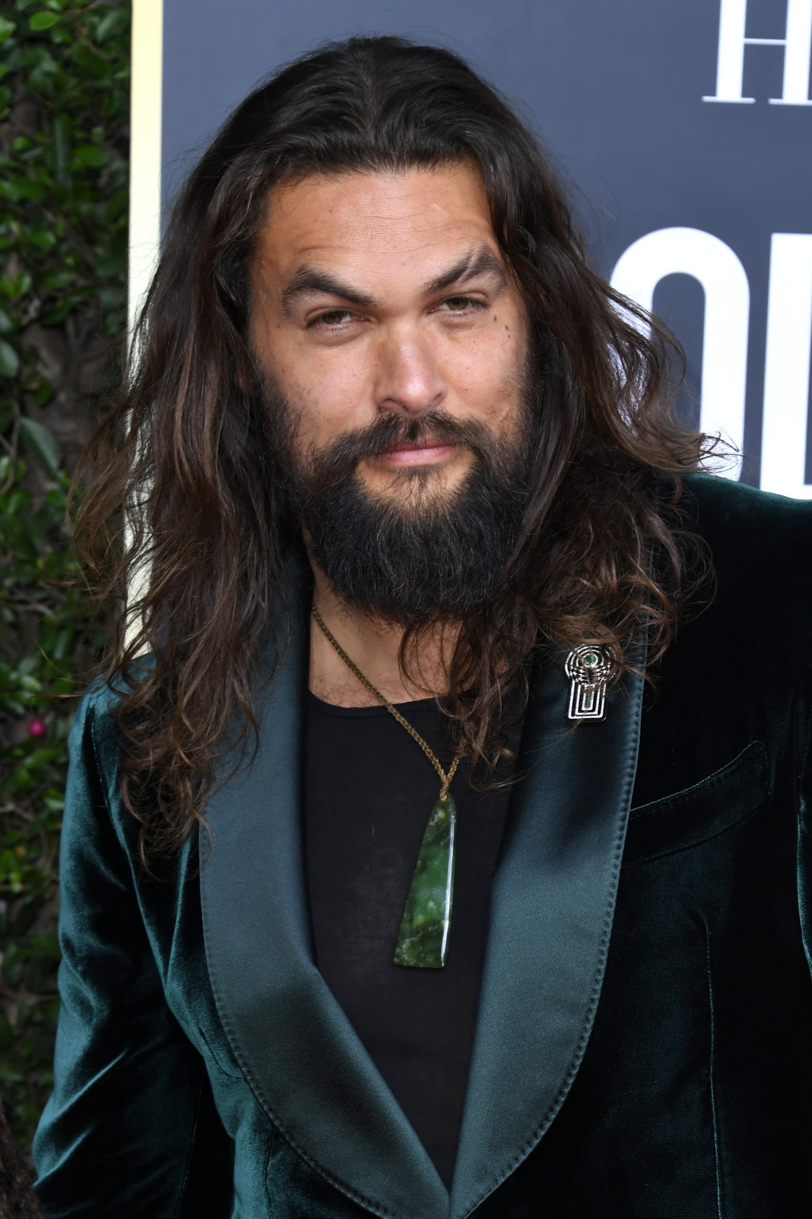 Jason Momoa Wearing a Tank Top at the Golden Globes 2020 | PS Celebrity