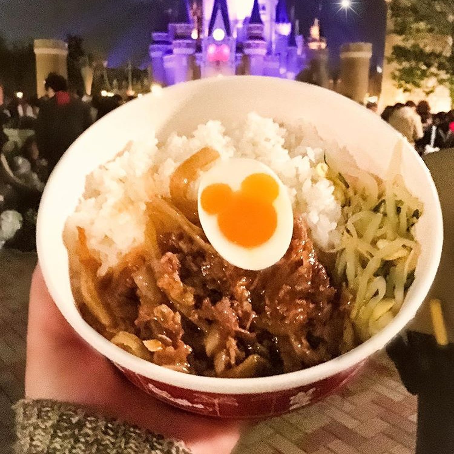 Mickey-Shaped Egg at Tokyo Disneyland | PS Food