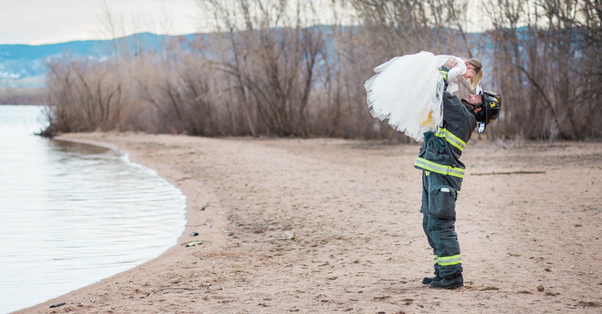 Father and Daughter Firefighter Photo Shoot | PS Family