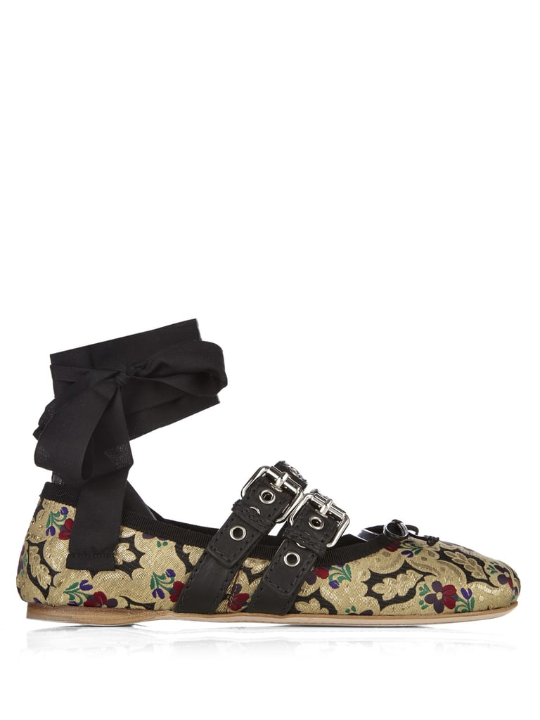 Miu Miu Ballet Flats Trend | POPSUGAR Fashion
