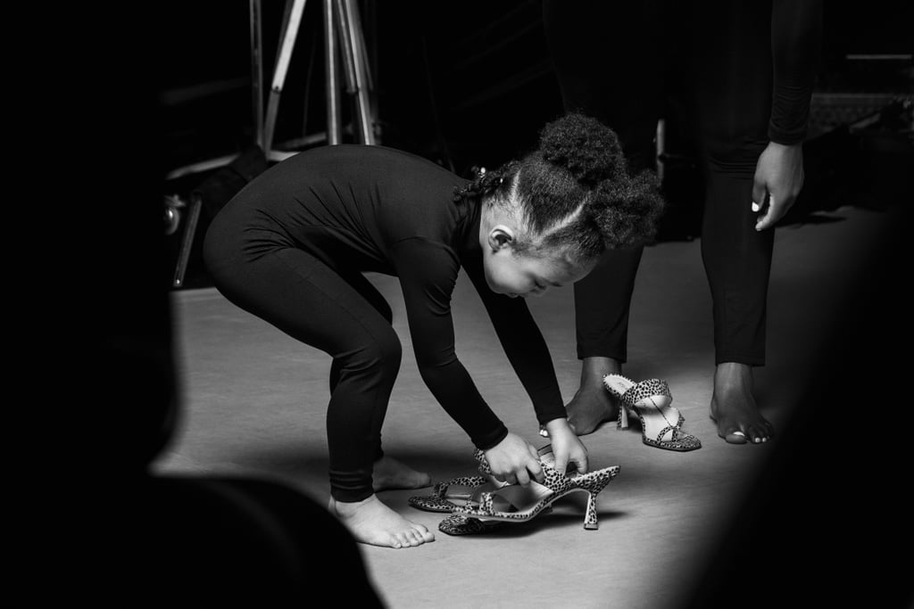 Serena Williams and Olympia Ohanian Stuart Weitzman Campaign | POPSUGAR ...