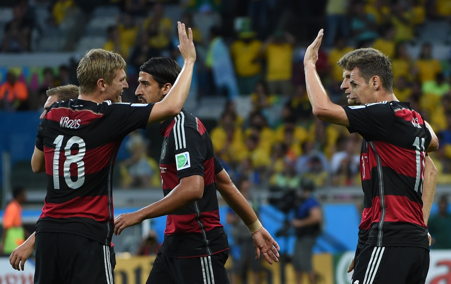 Germany Vs Brazil 2014 World Cup Game Pictures PS Celebrity