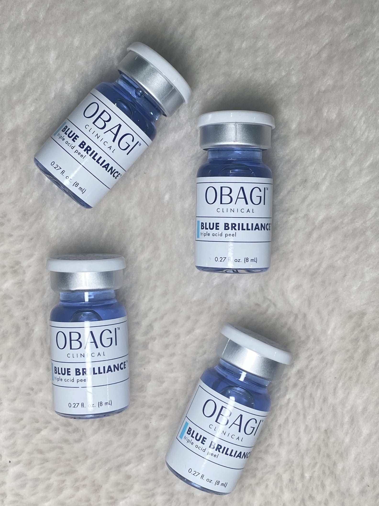 Obagi Clinical Blue Brilliance Triple Acid Peel Review | PS Beauty