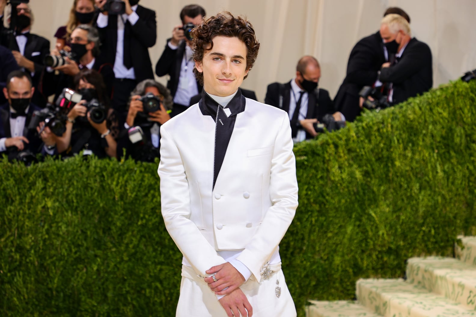 Timothée Chalamet Met Gala 2021 | Pictures | POPSUGAR Fashion