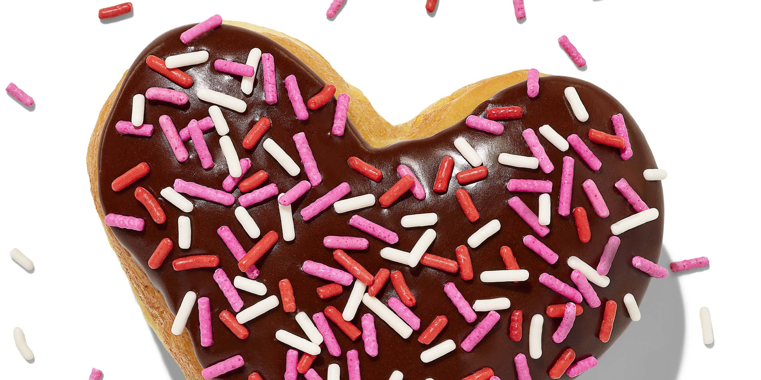 See Dunkin's Valentine's Day Menu and Heart-Shaped Doughnuts | PS Food