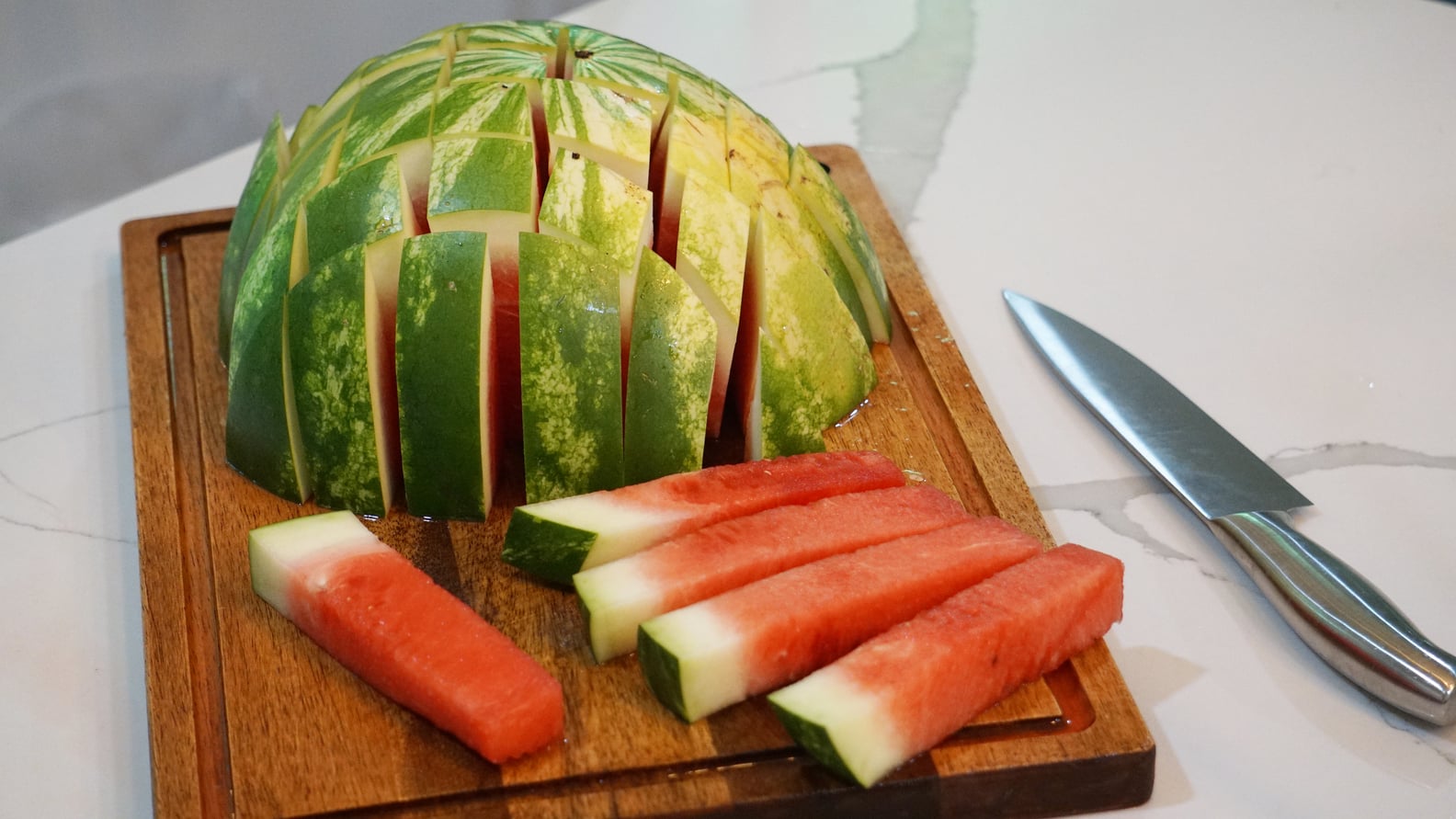 How to Cut a Watermelon With Photos | PS Food