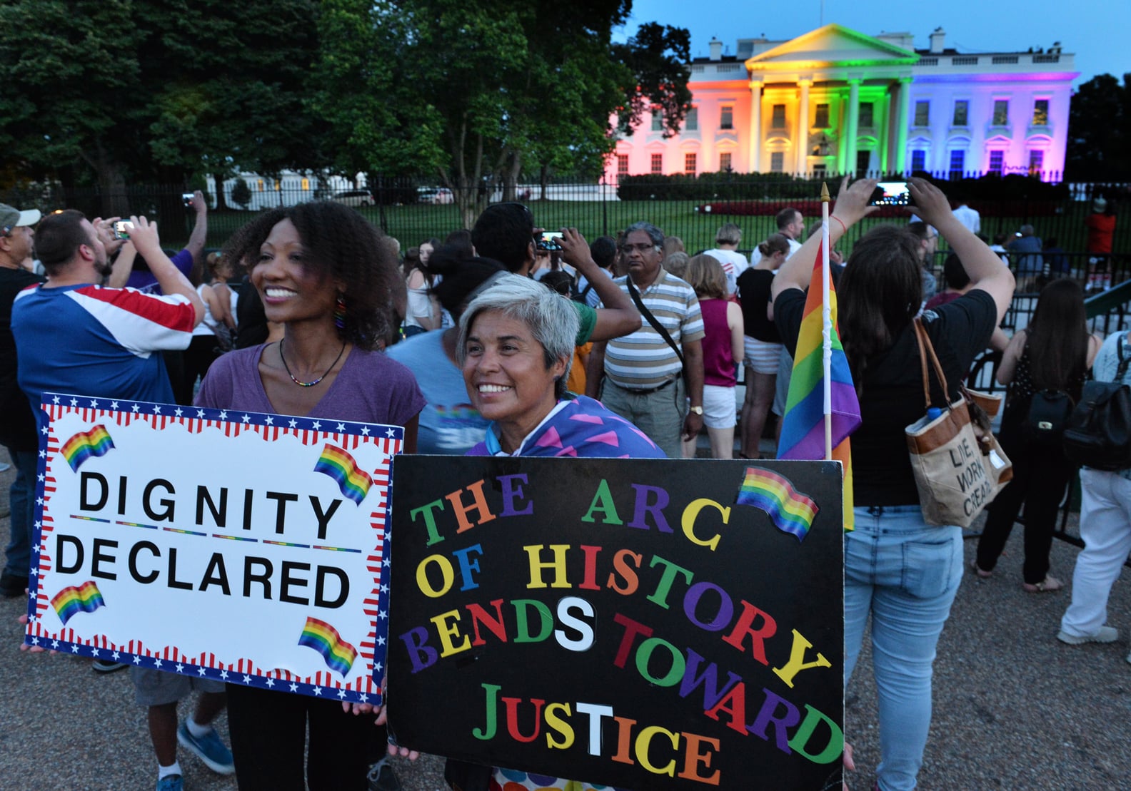 Rainbow White House | Pictures | PS Celebrity