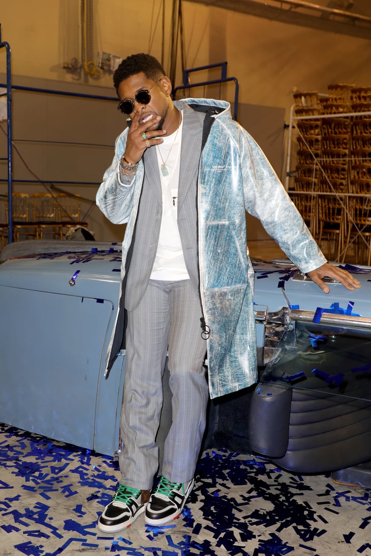 Usher at the Off-White Fall 2020 Show | The Best Celebrity Style at ...