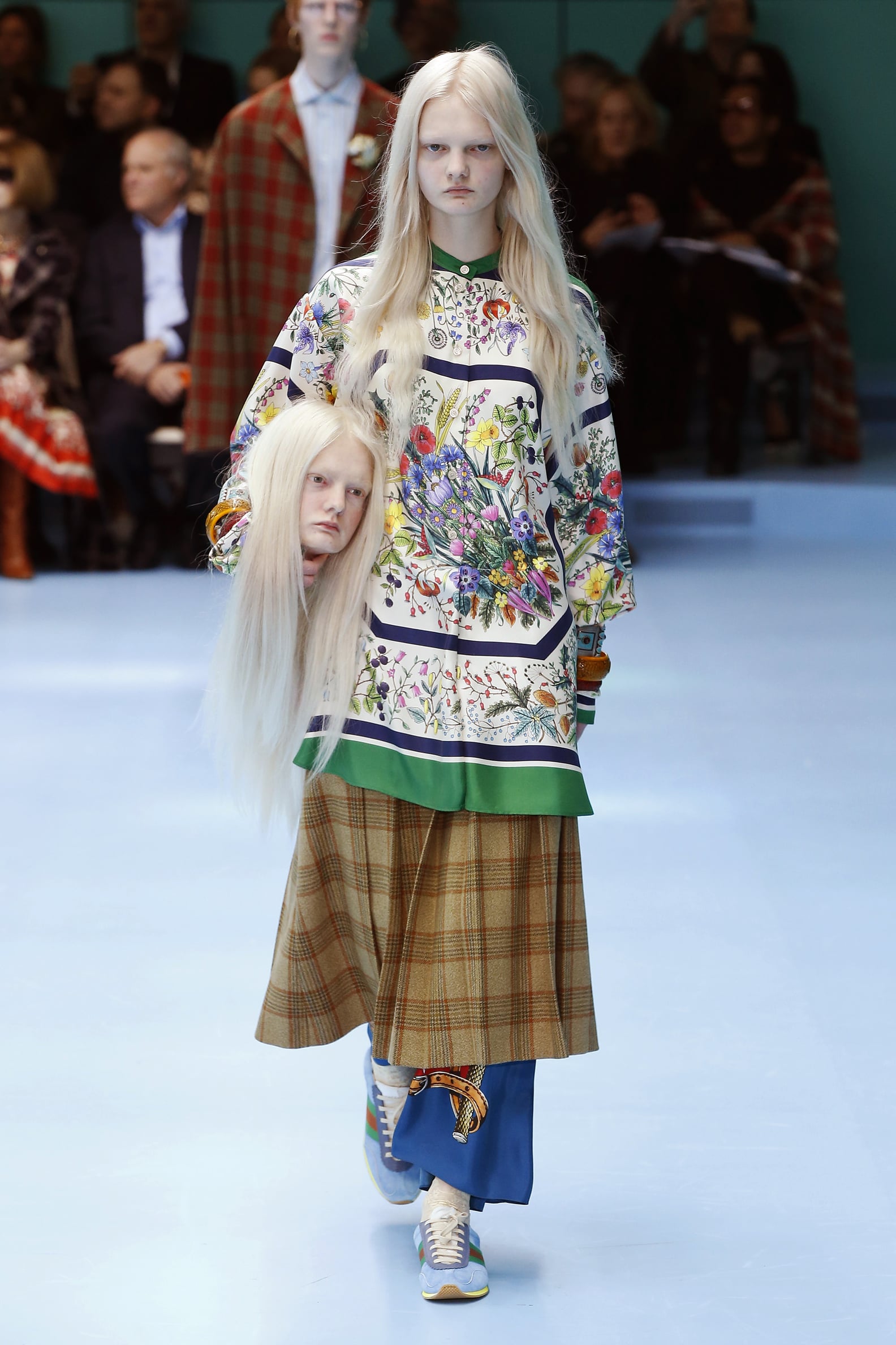 Alessandro Michele Explains Why Gucci Models Carried Heads | PS Fashion