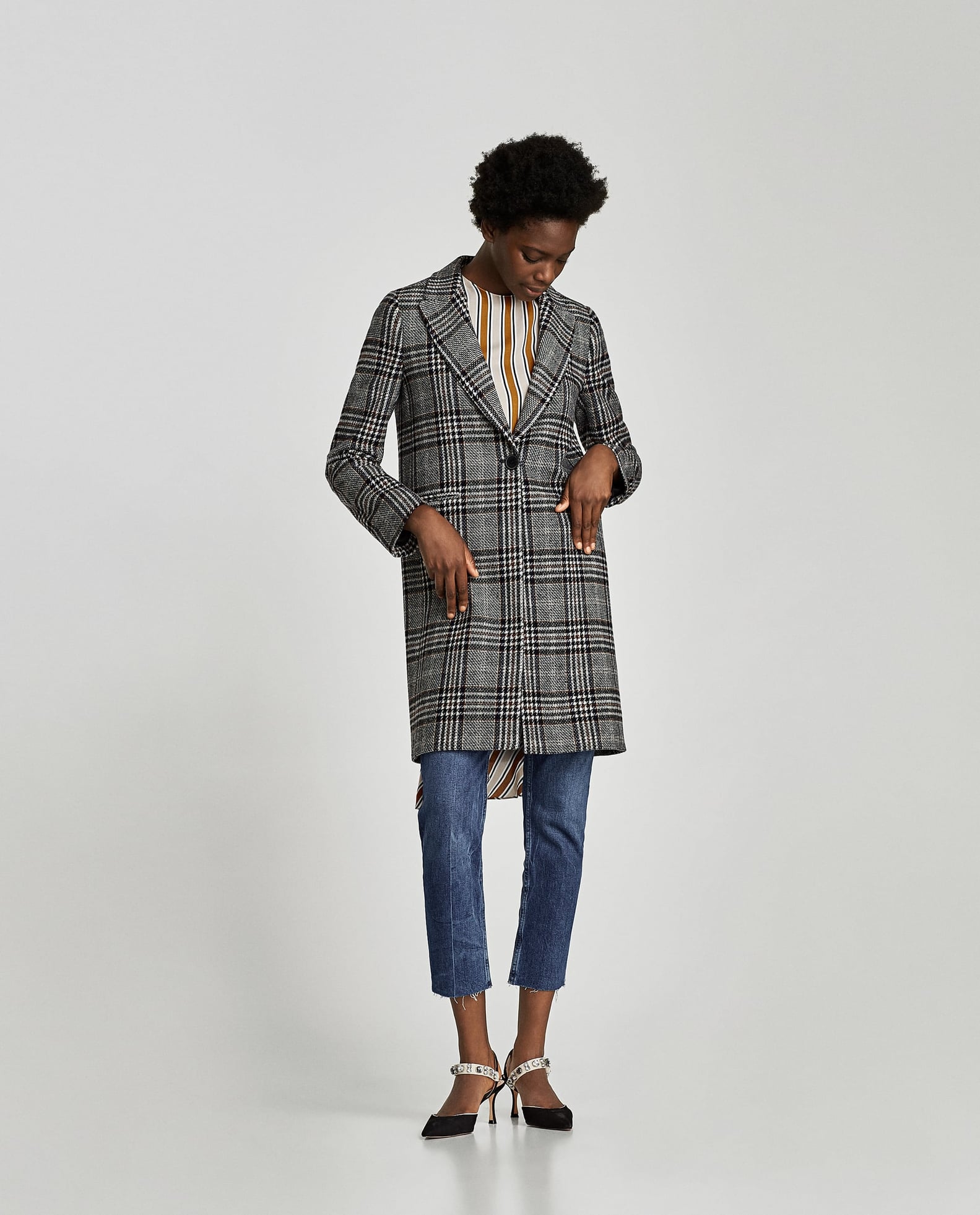 Kate Middleton Plaid Zara Coat | PS Fashion