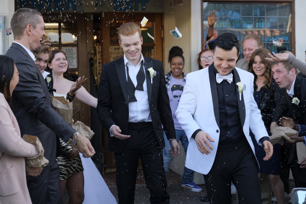 gallavich wedding
