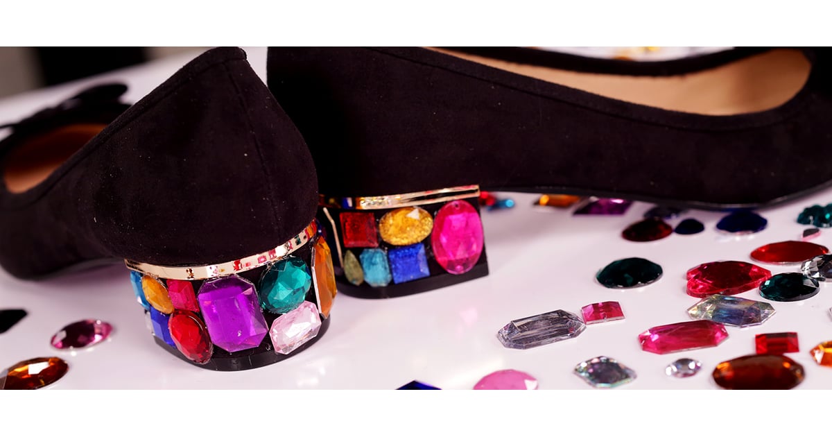 DIY Gemstone Heels | Video | POPSUGAR Fashion