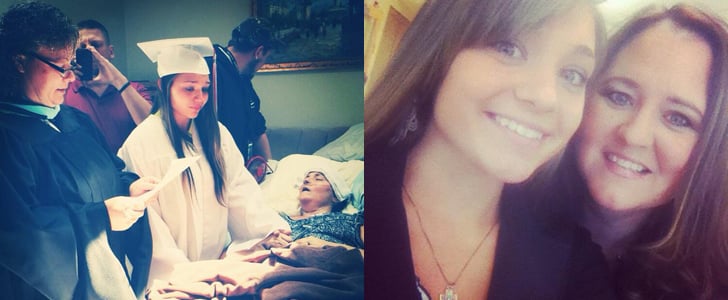 Megan Sugg Graduates at Her Mother's Hospital Bedside | POPSUGAR Celebrity