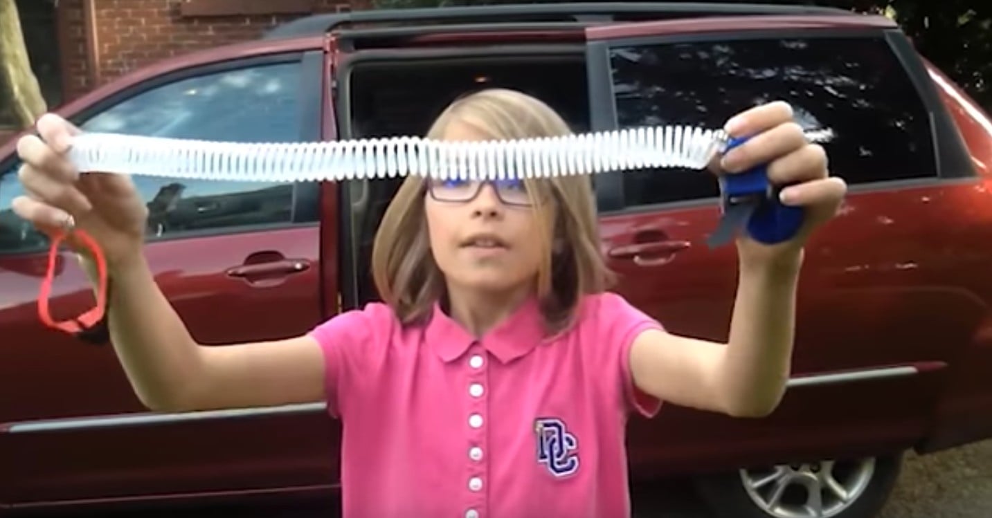 Fourth Grader Invention For Kids in Cars | PS Family