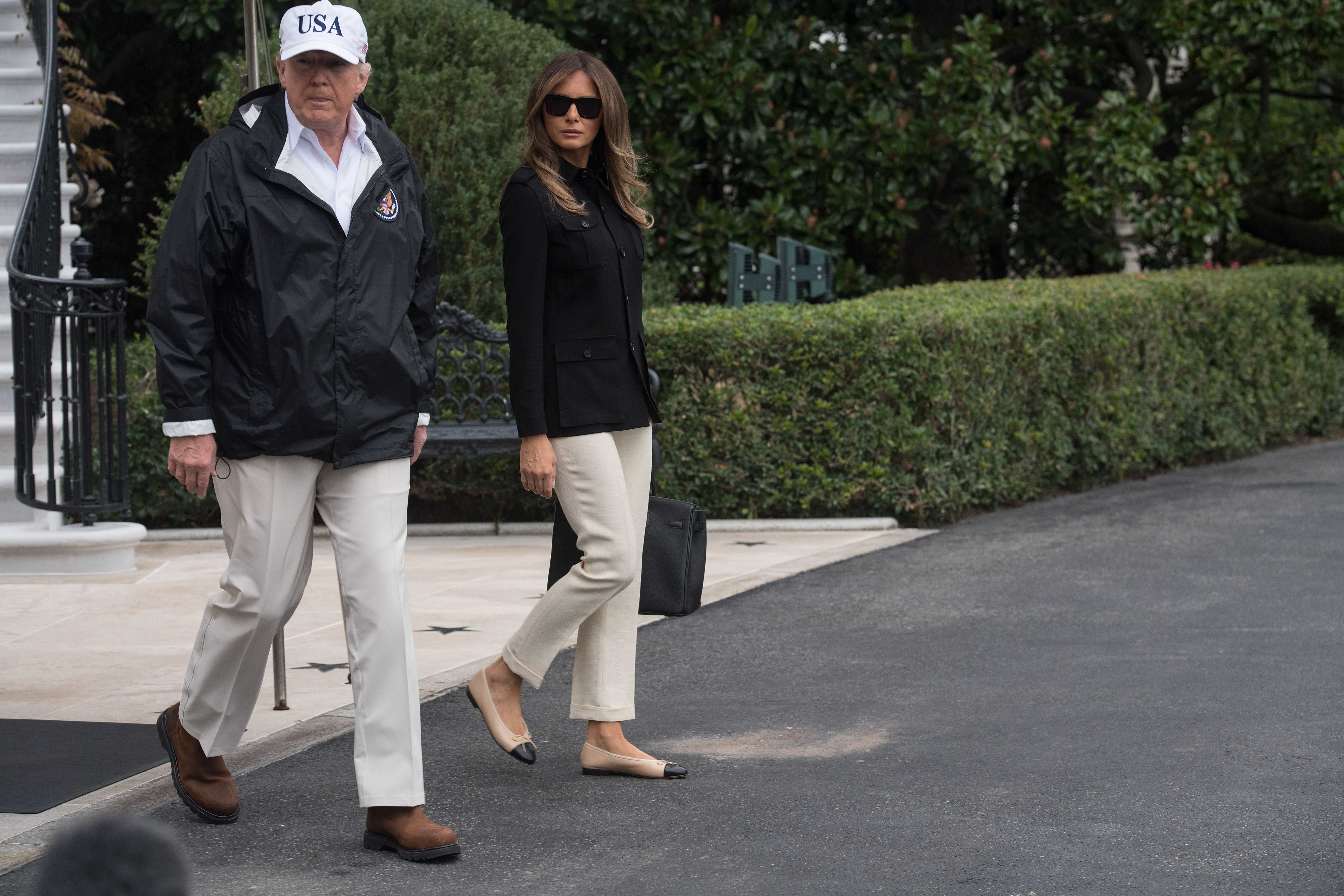Melania Trump Wearing Chanel Flats | PS Fashion