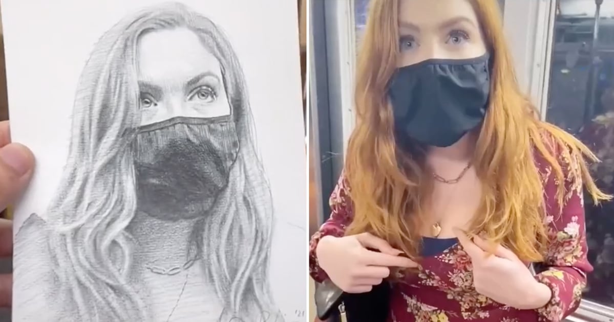 Devon Rodriguez Draws People on the Subway | TikTok Videos | POPSUGAR ...