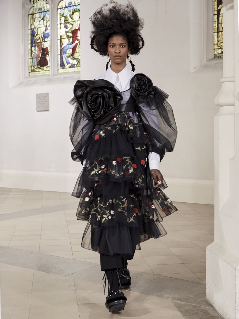 Simone Rocha Fall 2021 Features Patchwork and Regencycore | PS Fashion