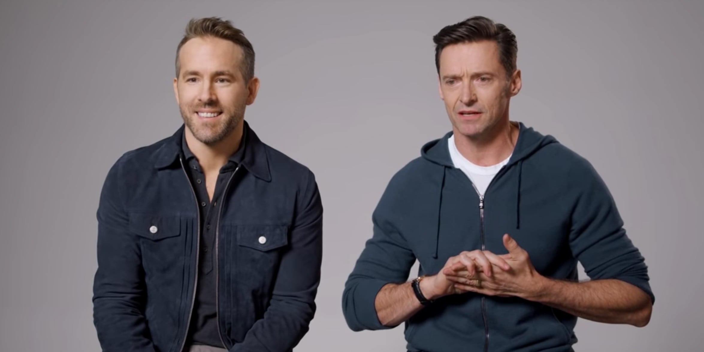 Ryan Reynolds and Hugh Jackman Ads For Their Companies | PS Celebrity