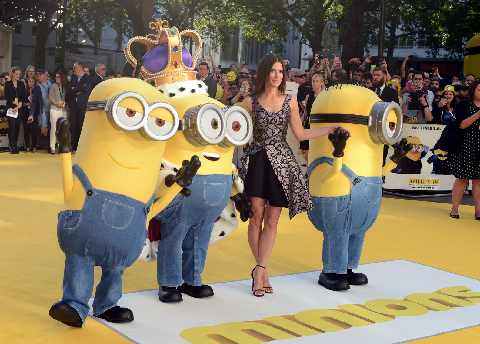 Sandra Bullock Minions Premiere Pictures | PS Celebrity