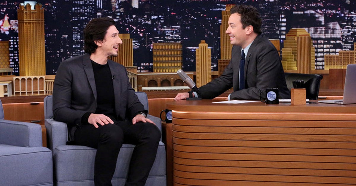 Adam Driver Talks Star Wars on Jimmy Fallon | PS Entertainment