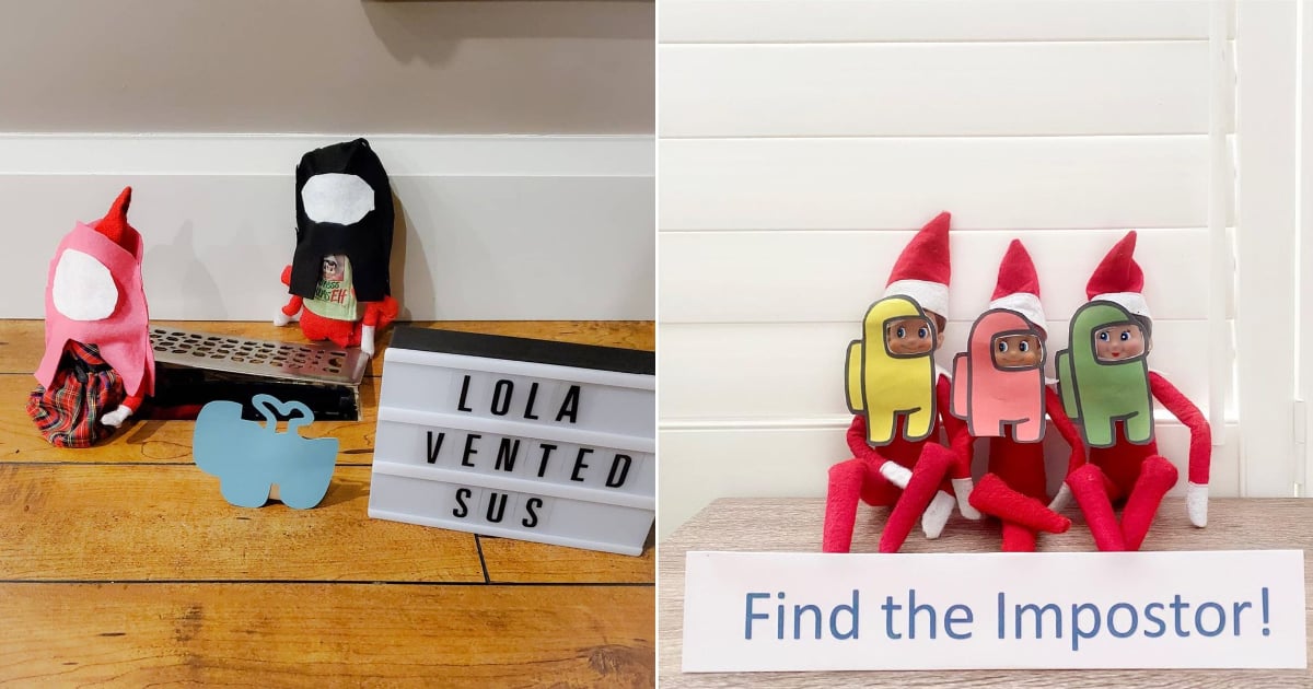 Among Us Elf on the Shelf Ideas | PS Family