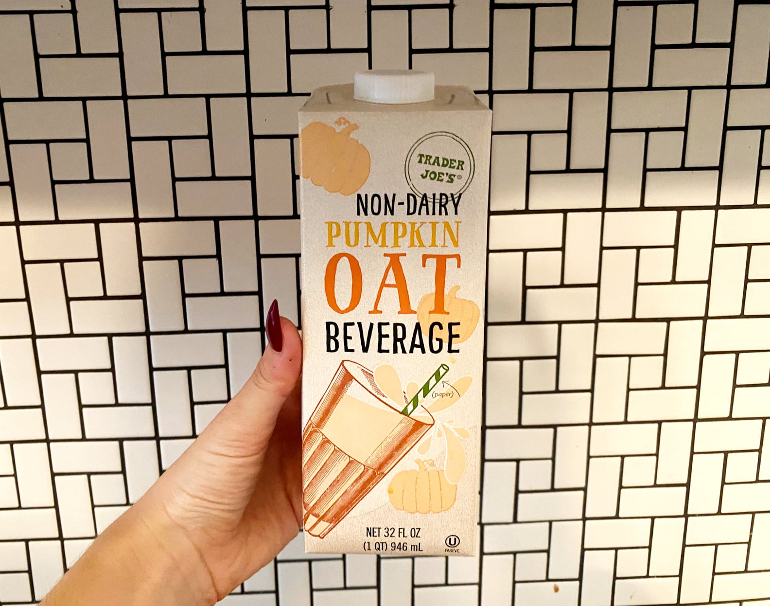 Trader Joe's Non-Dairy Pumpkin Oat Beverage Review | POPSUGAR Food