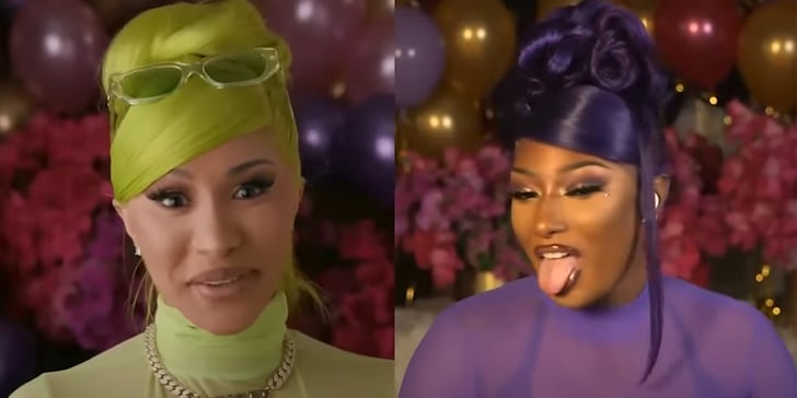 Cardi B Megan Thee Stallion "WAP" Behind-the-Scenes Clips | POPSUGAR ...