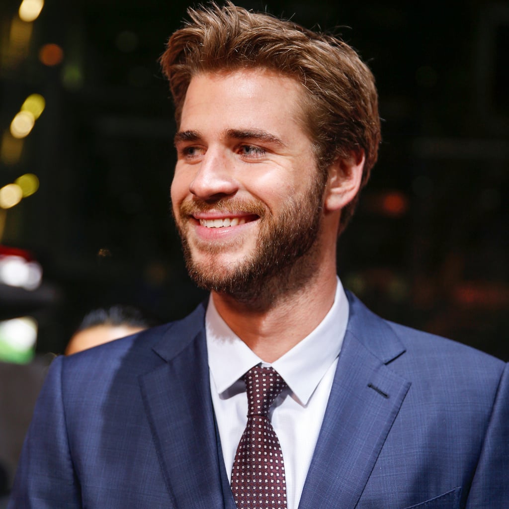 Liam Hemsworth Laughing