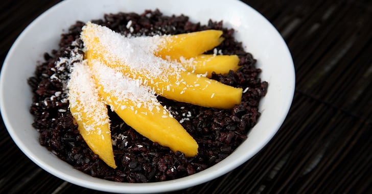 Coconut Black Rice Breakfast | POPSUGAR Fitness