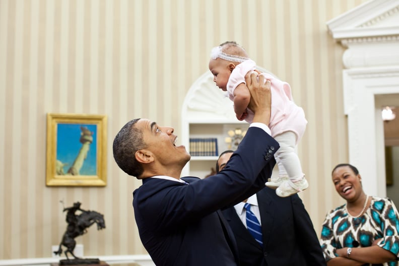 President Barack Obama's Best Pictures With Kids | POPSUGAR Celebrity