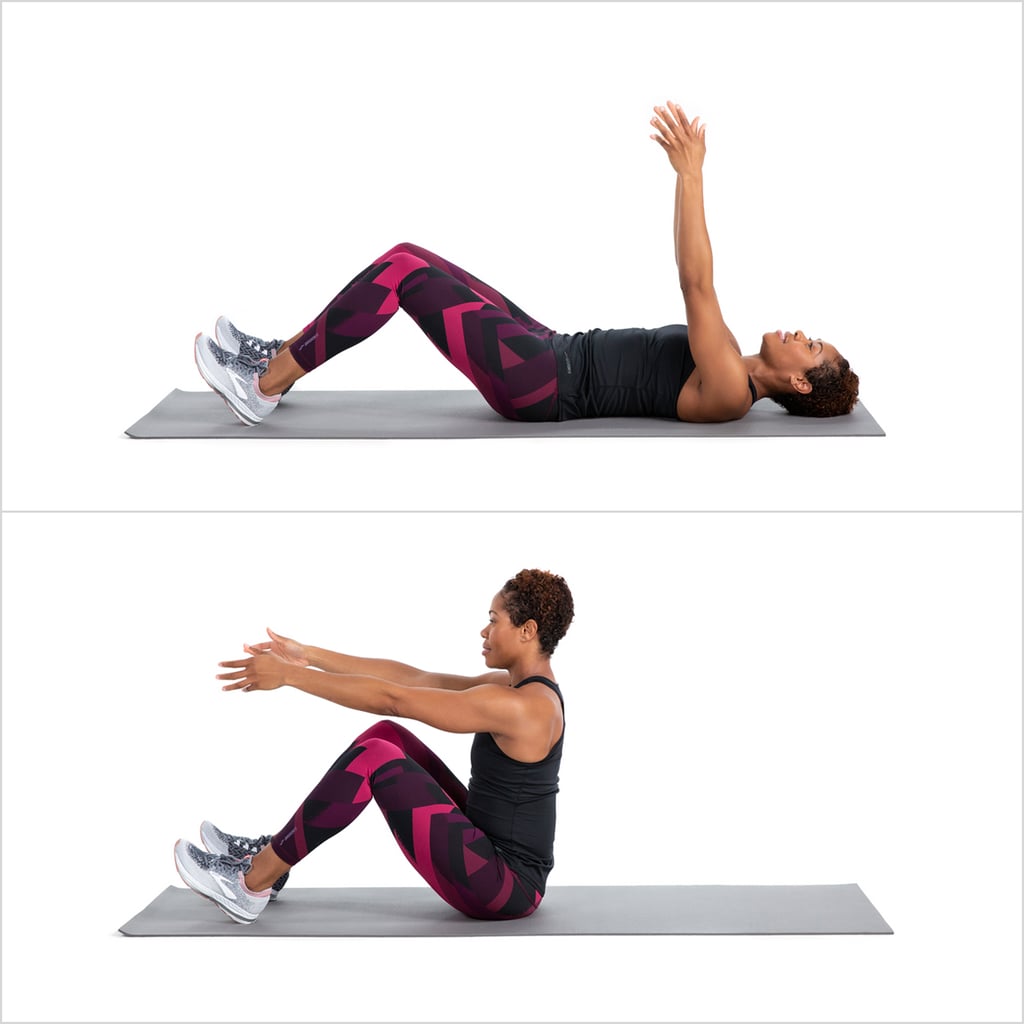 Sit Up 10 Minute Core And Abs Workout POPSUGAR Fitness Photo 5