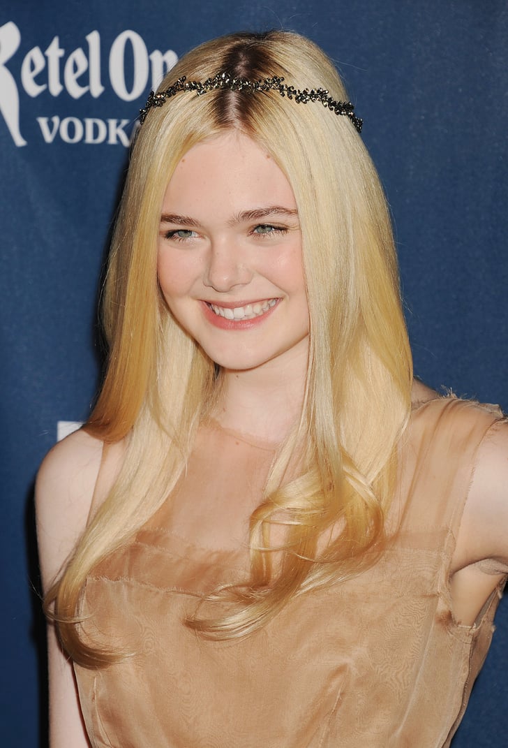Elle Fanning | Hollywood Hairstyles for Long Hair | POPSUGAR Beauty ...