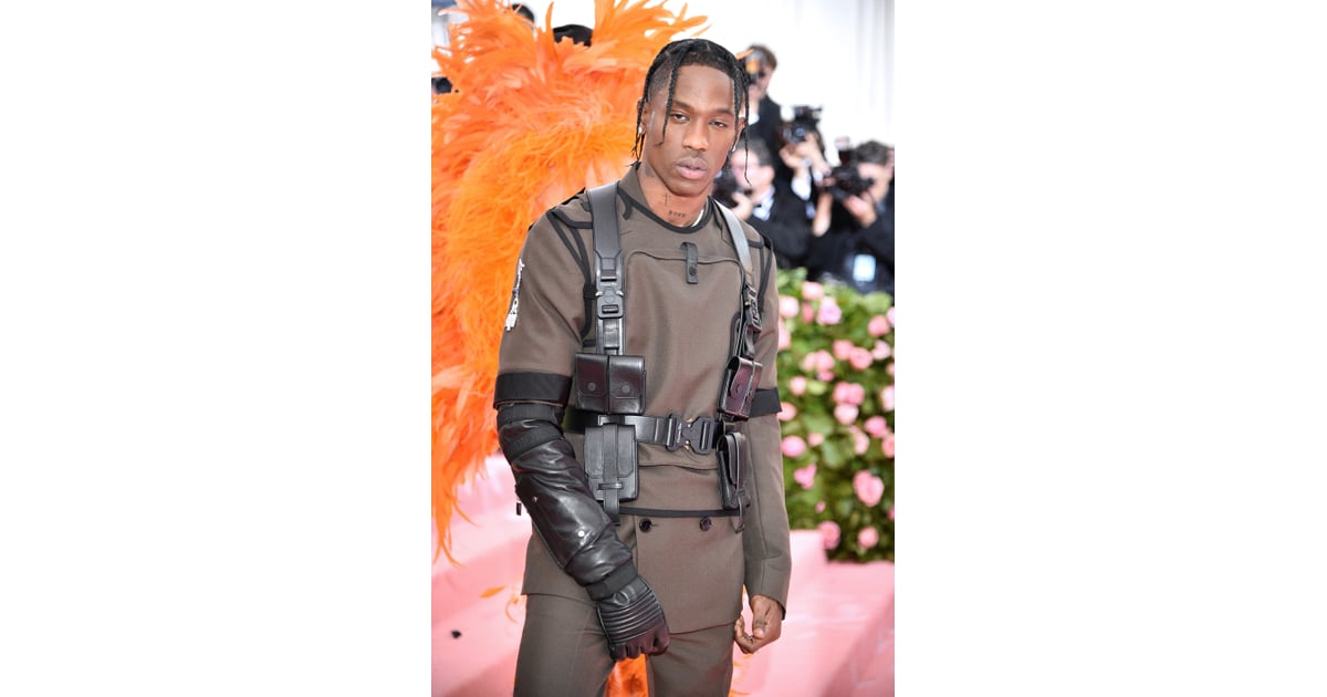 Travis Scott at the 2019 Met Gala | Met Gala Red Carpet Dresses 2019 ...