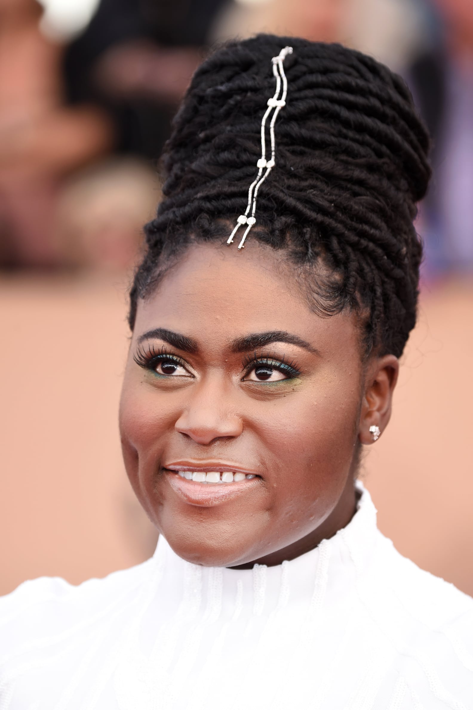 Danielle Brooks Hair and Makeup at the 2017 SAG Awards | PS Beauty