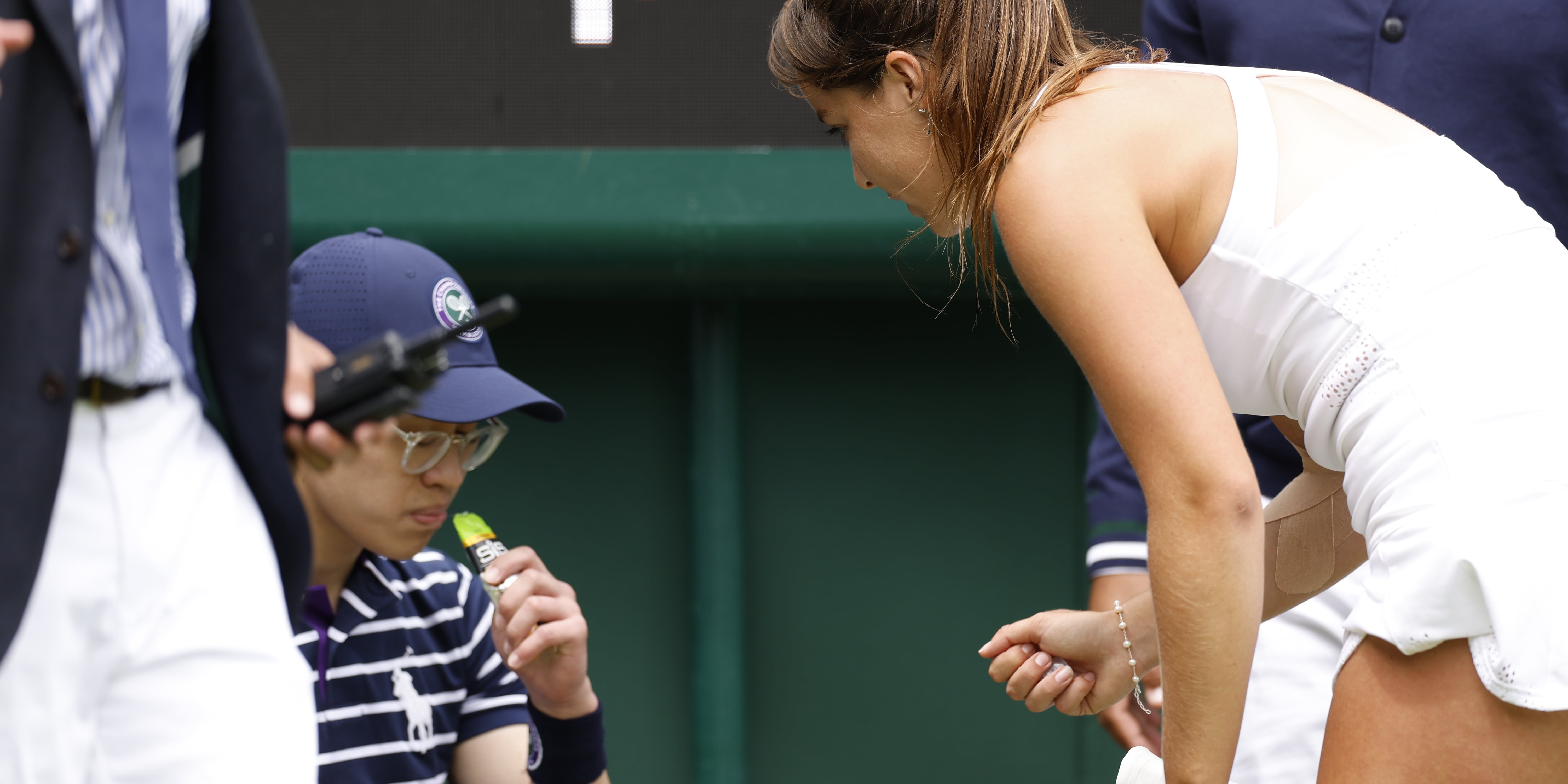 Player Stops Wimbledon Match to Help Fainting Ball Boy | PS Fitness