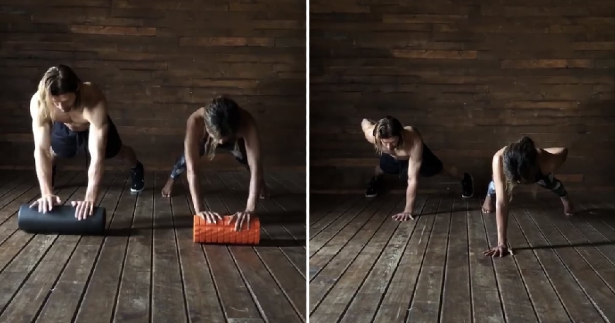 Halle Berry's 5-Move Ab Workout | POPSUGAR Fitness