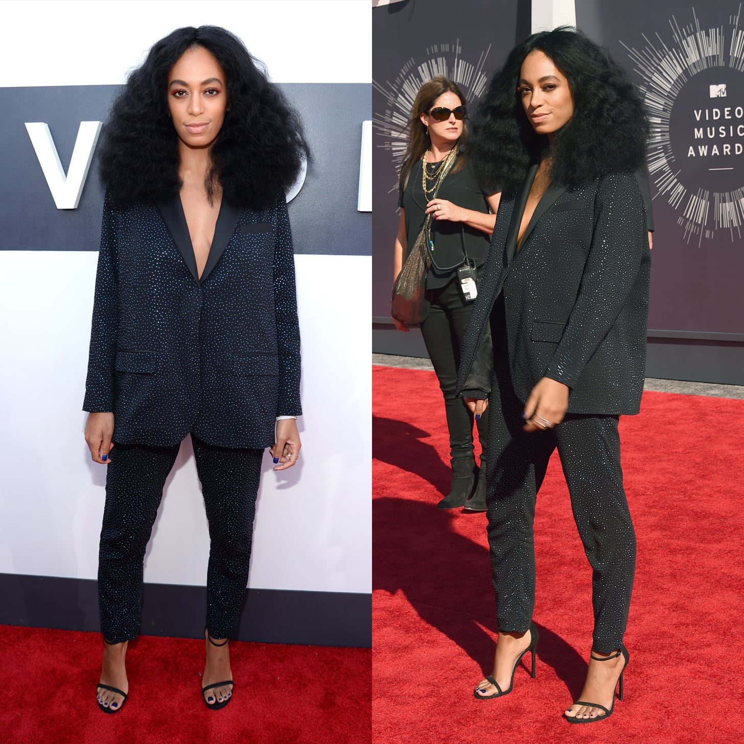 Solange Knowles H&M Suit at VMAs 2014 | POPSUGAR Fashion