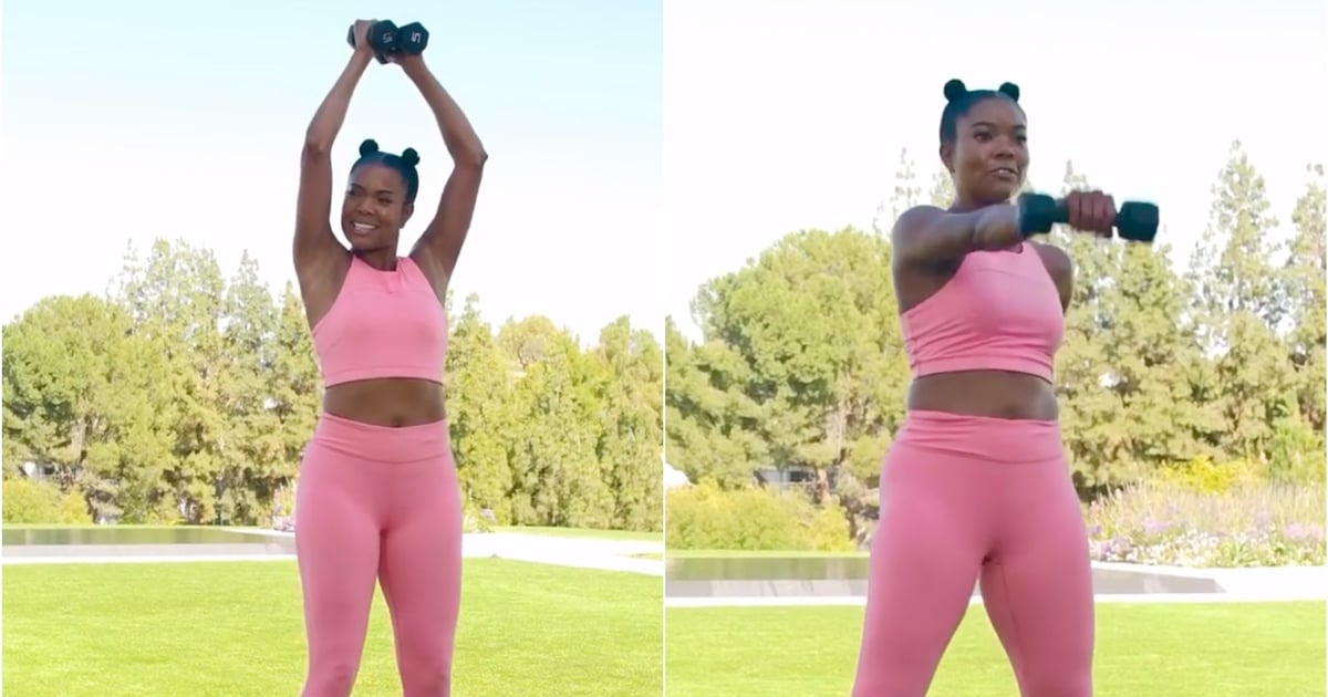 Try Gabrielle Union's Full-Body HIIT Workout on FitOn App | POPSUGAR ...