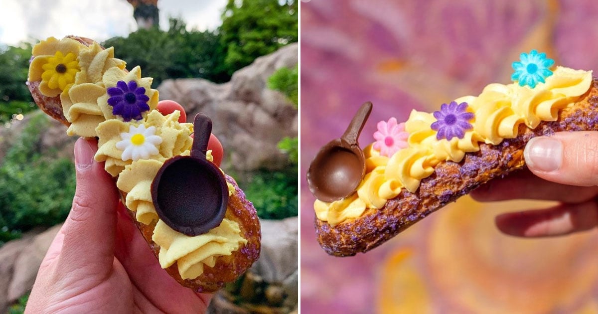 Rapunzel Eclair at Walt Disney World | POPSUGAR Food UK