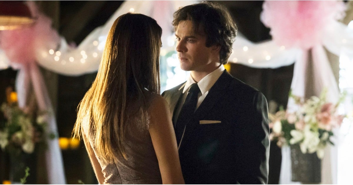 Damon and Elena Proposal Scene in The Vampire Diaries Finale | POPSUGAR ...