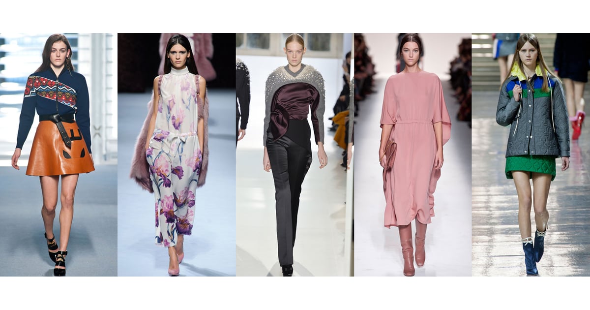 Fashion Trends Fall 2014 Paris Fashion Week | POPSUGAR Fashion