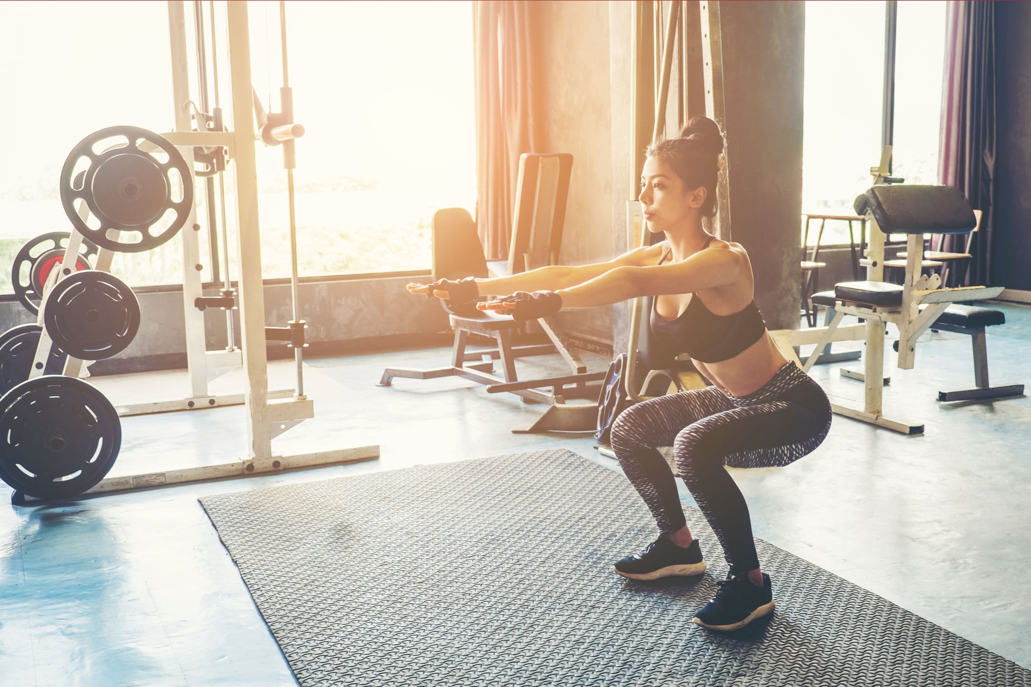 Squat Variations To Try If You Have Knee Pain POPSUGAR Fitness Middle
