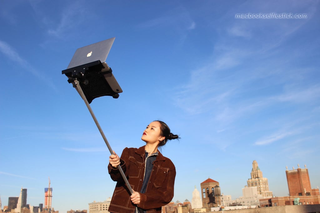 Macbook Laptop Selfie Stick | POPSUGAR Tech