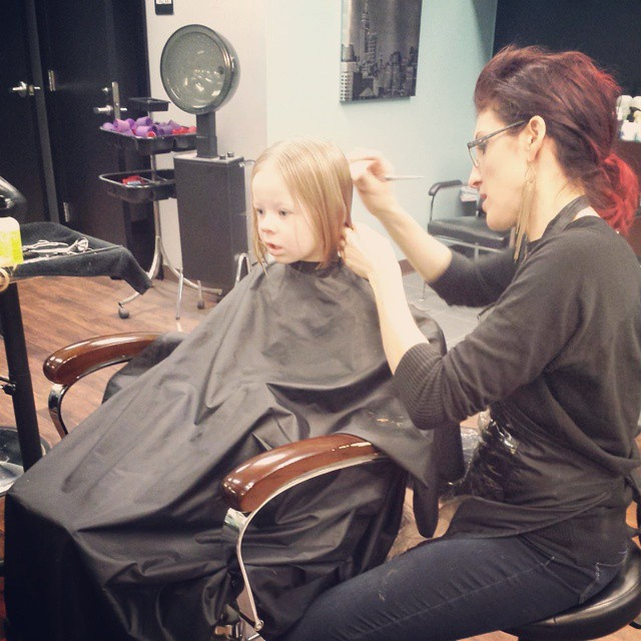 Girl Cuts Off Her Hair For Charity | PS Family