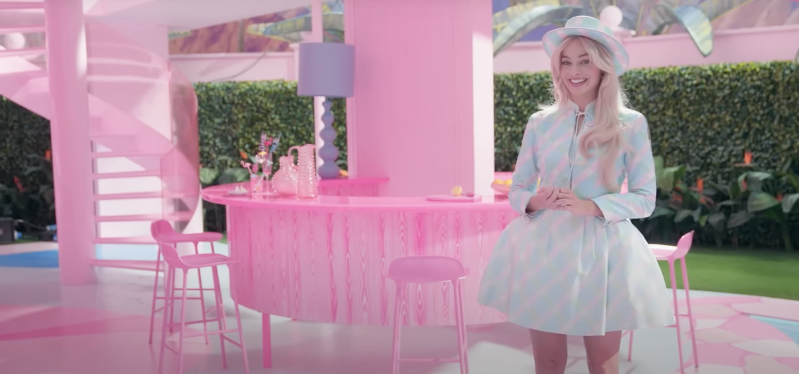 Margot Robbie Tours Barbie Movie Dreamhouse | Video | PS Home