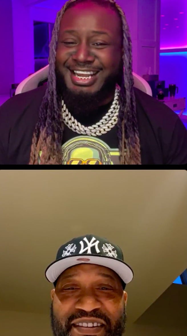 Watch T-Pain's Instagram Live About Celebrity DMs He Missed | PS Celebrity